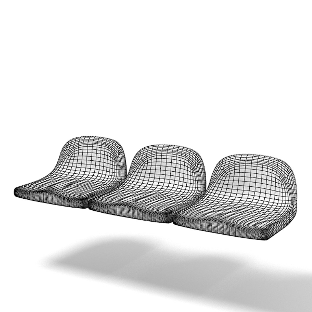 3d Model Stadium Seat Arena