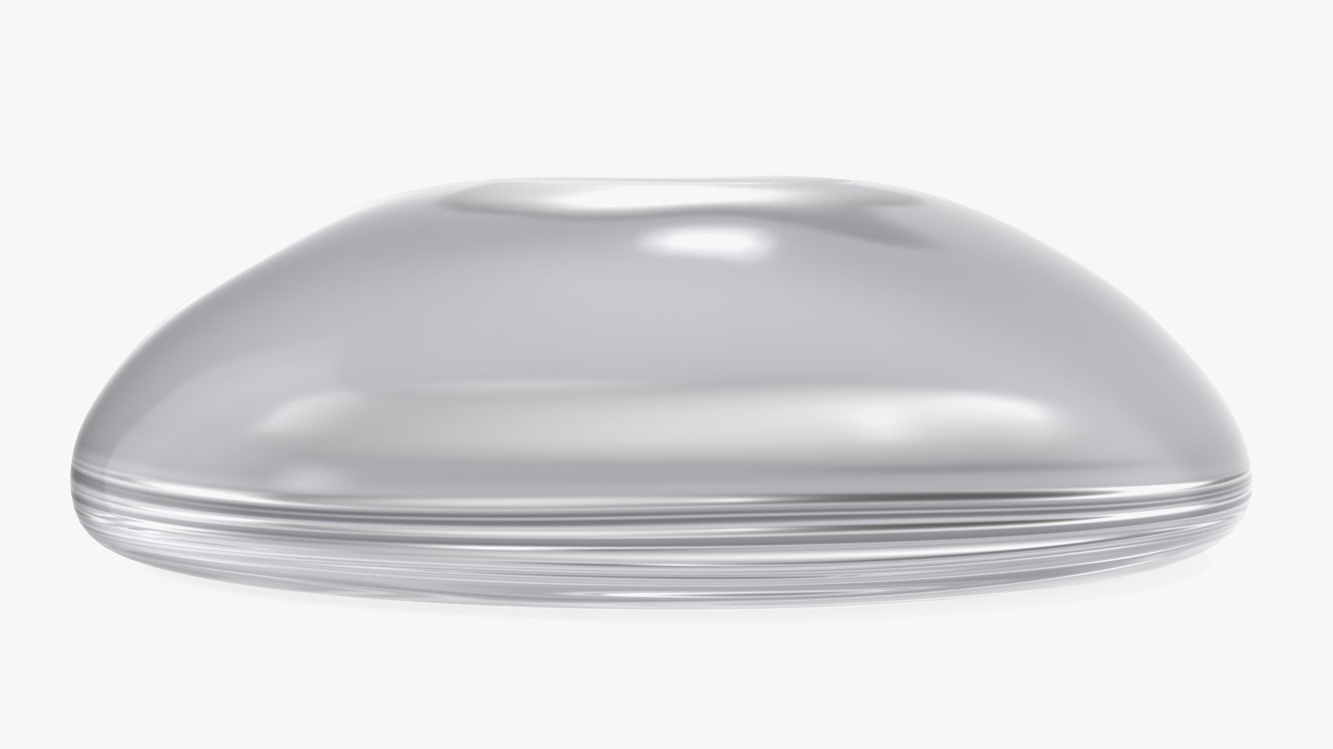 Moderate Smooth Female Breast Implant Model - TurboSquid 2158782