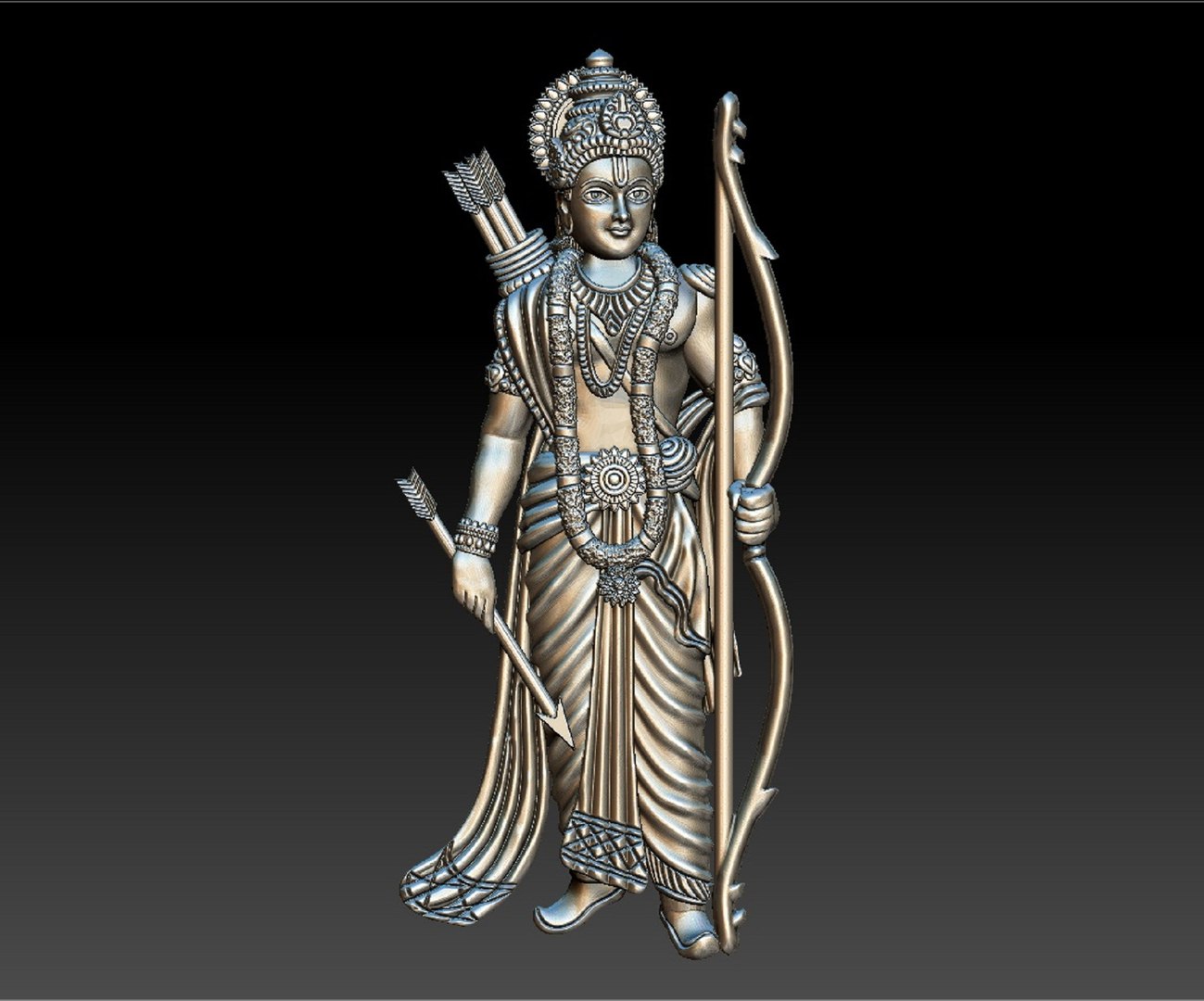 Sri Ramar Pendent 3D Model - TurboSquid 2181188