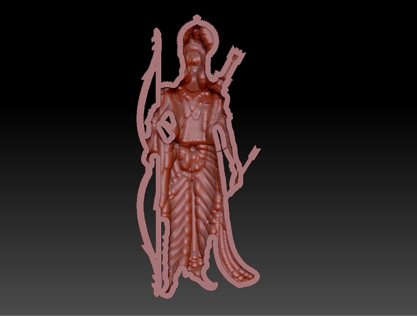Sri ramar pendent 3D model - TurboSquid 2181188