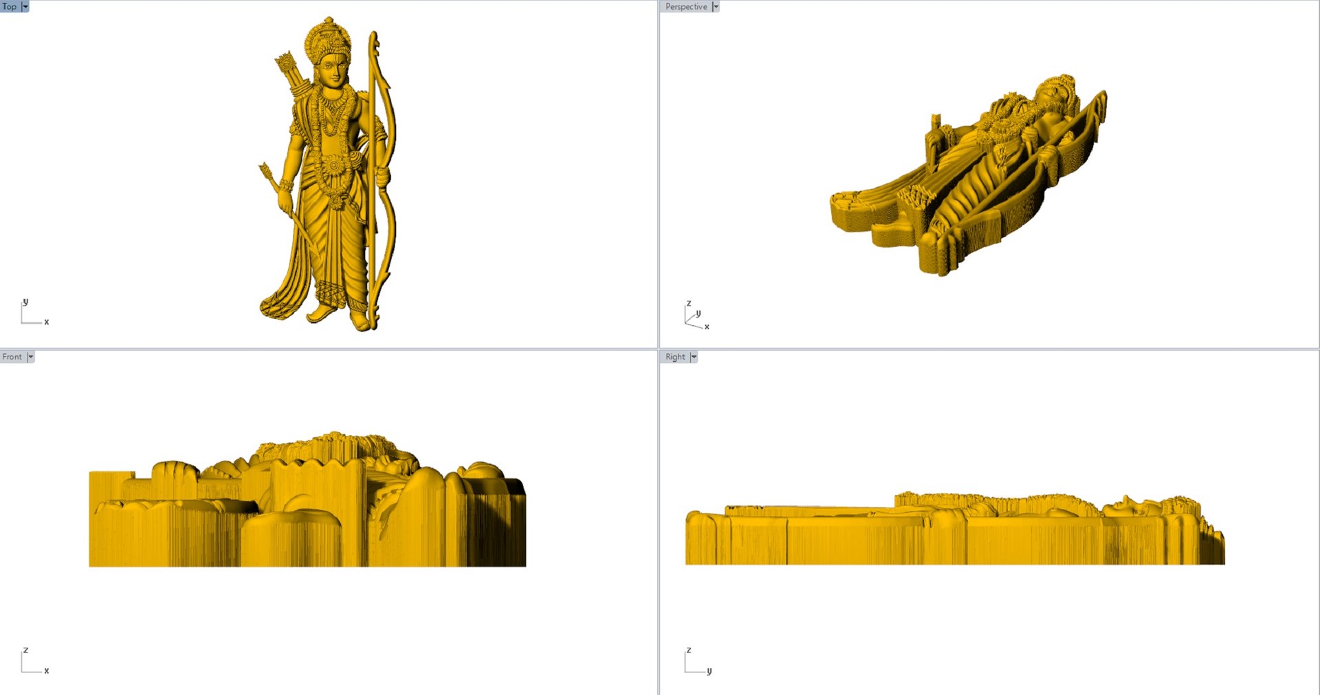 Sri Ramar Pendent 3D Model - TurboSquid 2181188
