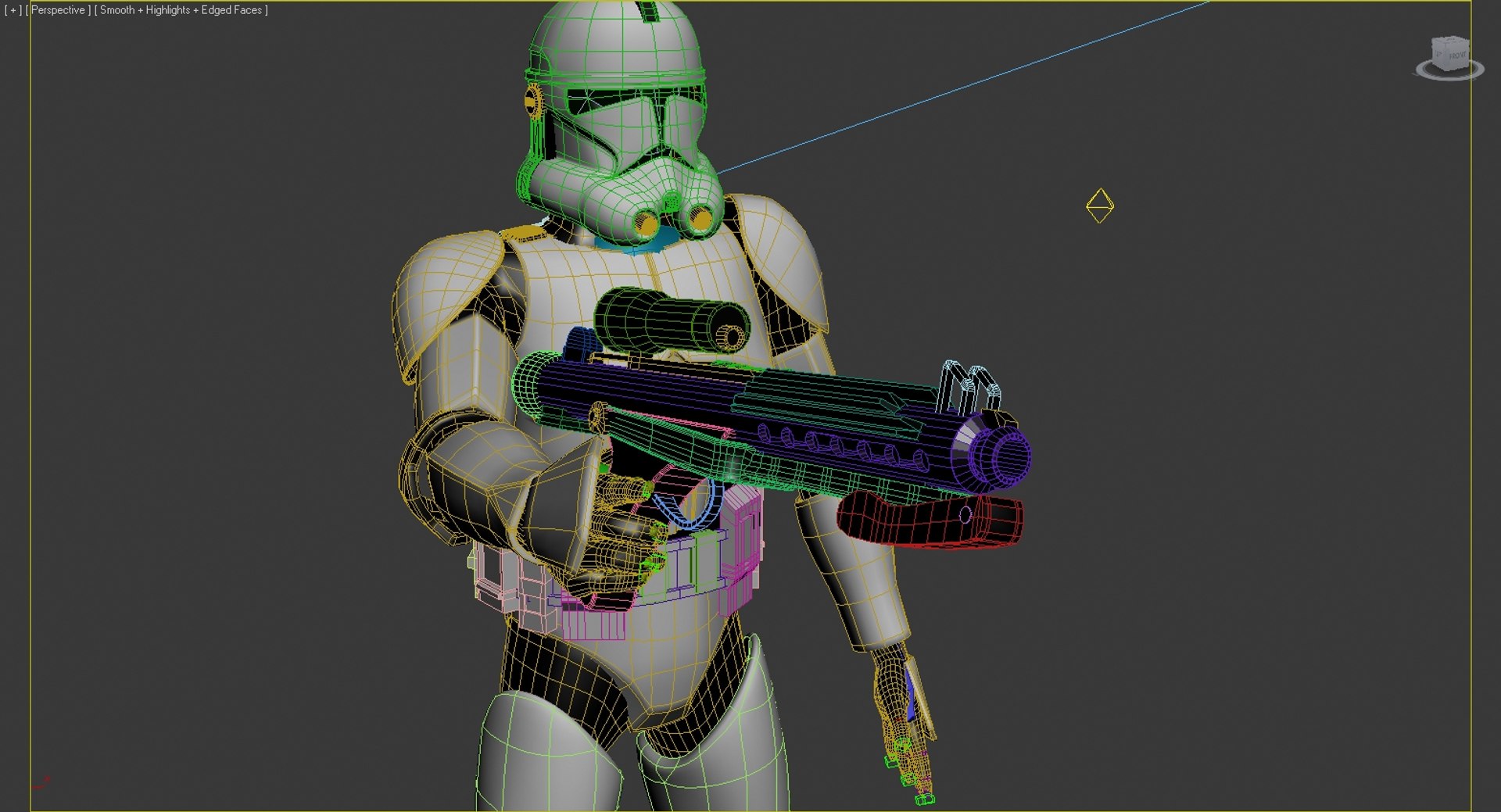 3d Model Trooper 1 15