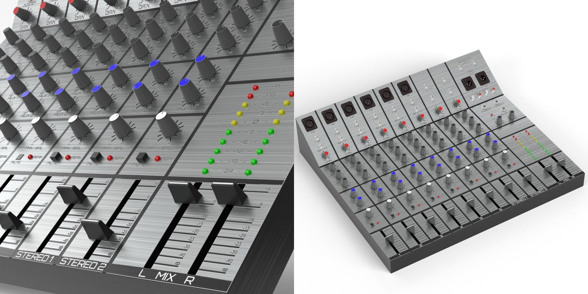 Audio Mixer 1 3D Model - TurboSquid 1875546