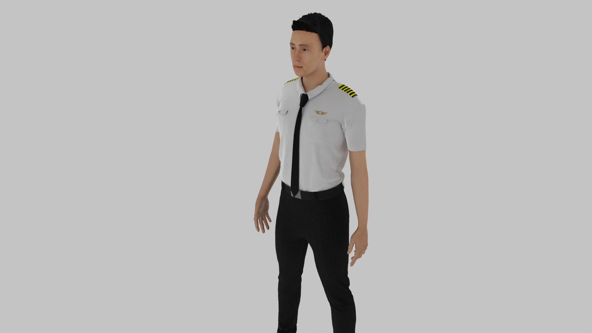 Airplane Pilot 3D model - TurboSquid 1971571