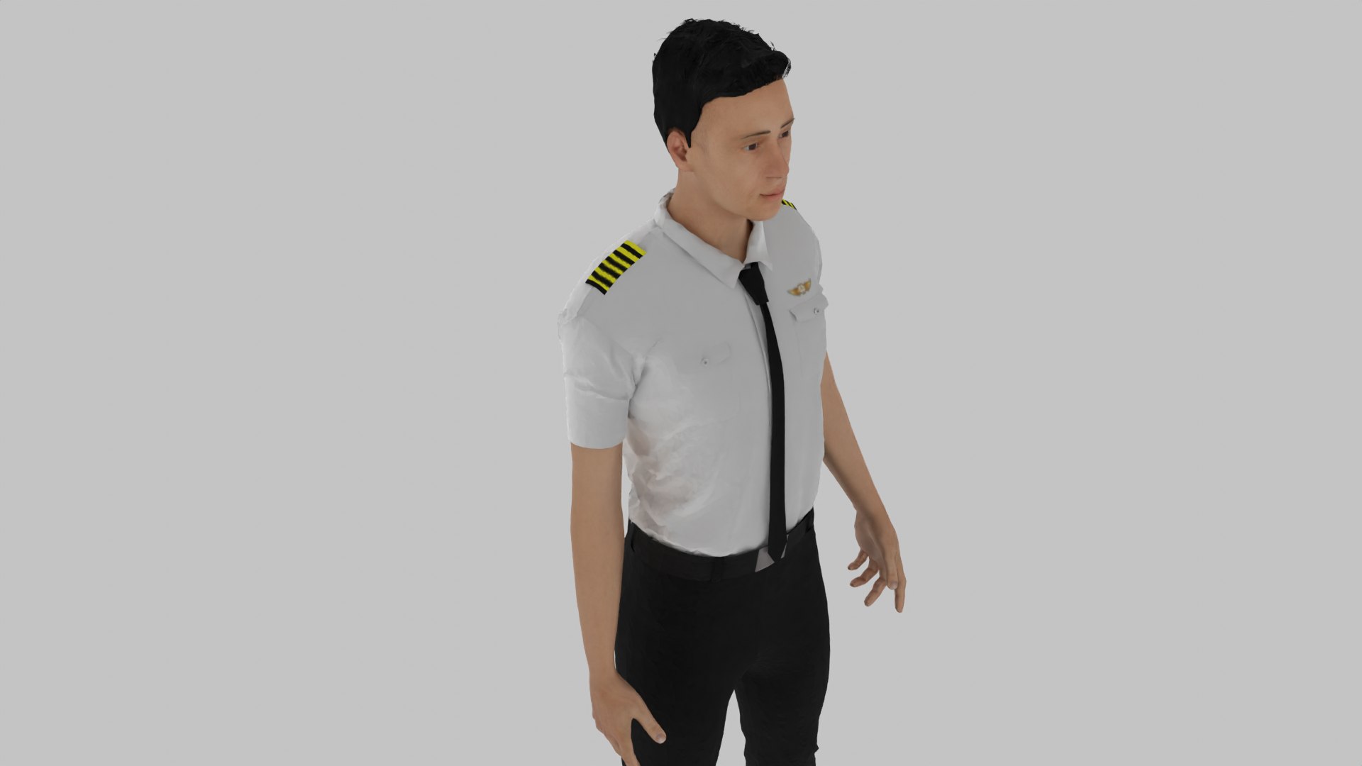 Airplane Pilot 3D model - TurboSquid 1971571