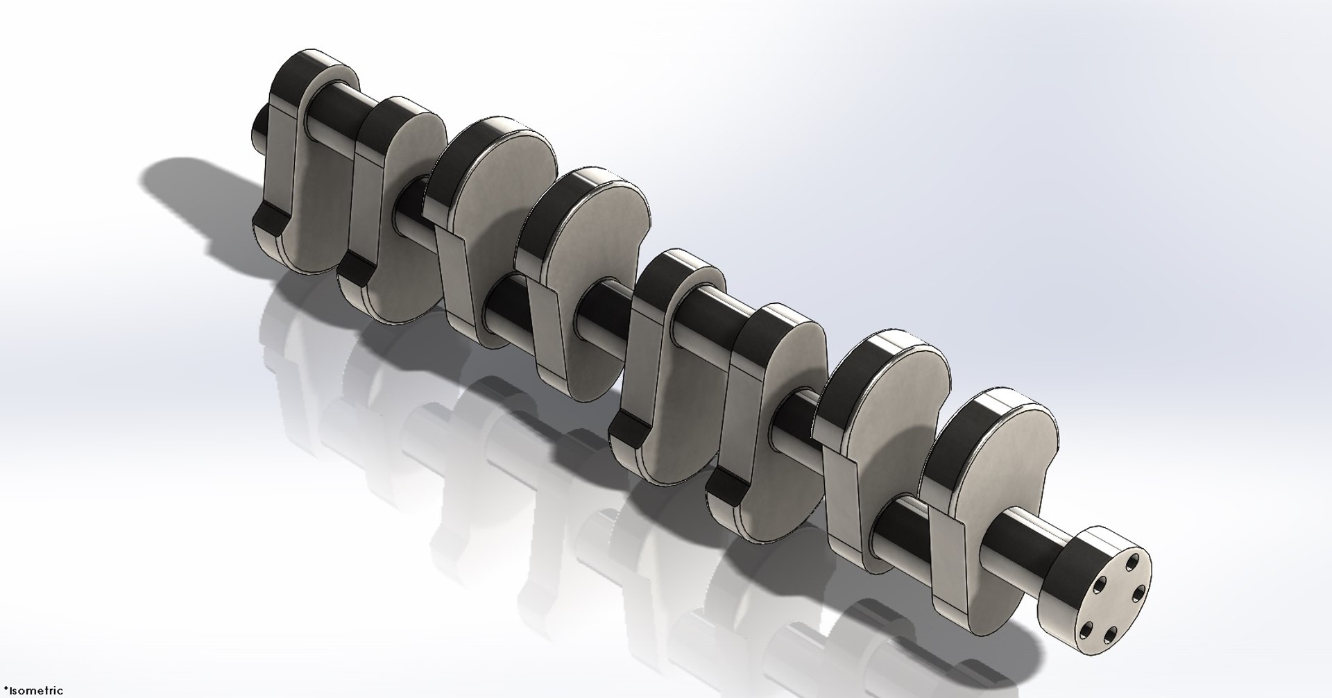 Crankshaft V8 Engine - Model - TurboSquid 1238712