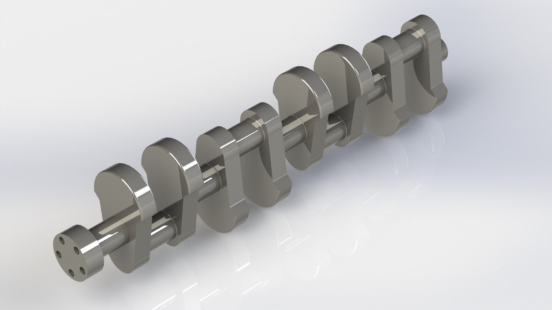 Crankshaft V8 Engine - Model - TurboSquid 1238712