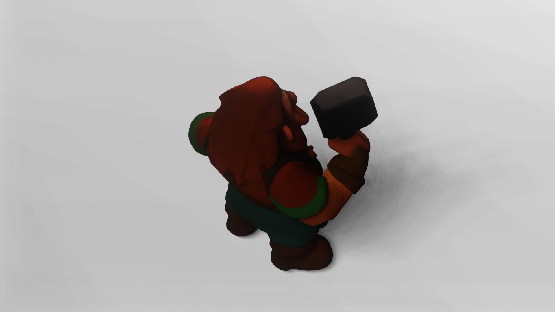 Cartoon Blacksmith Character 3D Model 3D Model - TurboSquid 2416142