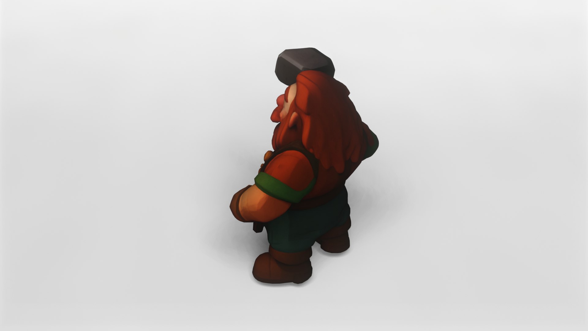 Cartoon Blacksmith Character 3D Model 3D Model - TurboSquid 2416142