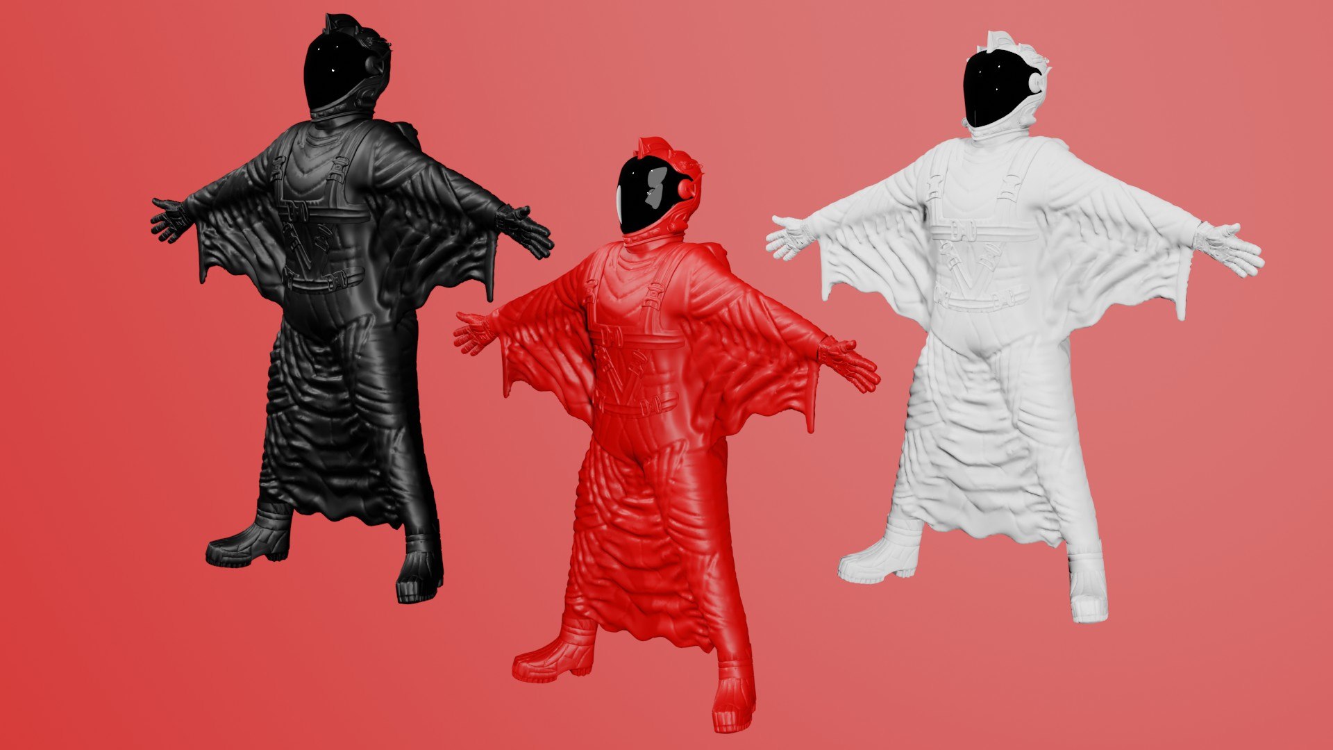Wingsuit 3D Model - TurboSquid 1831000
