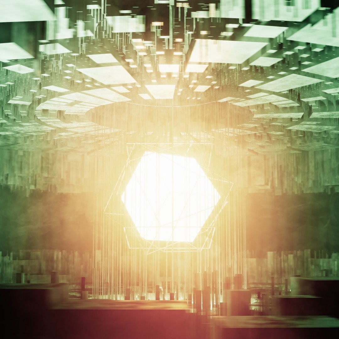 Animated Futuristic Abstract Environment 3D model - TurboSquid 1785624