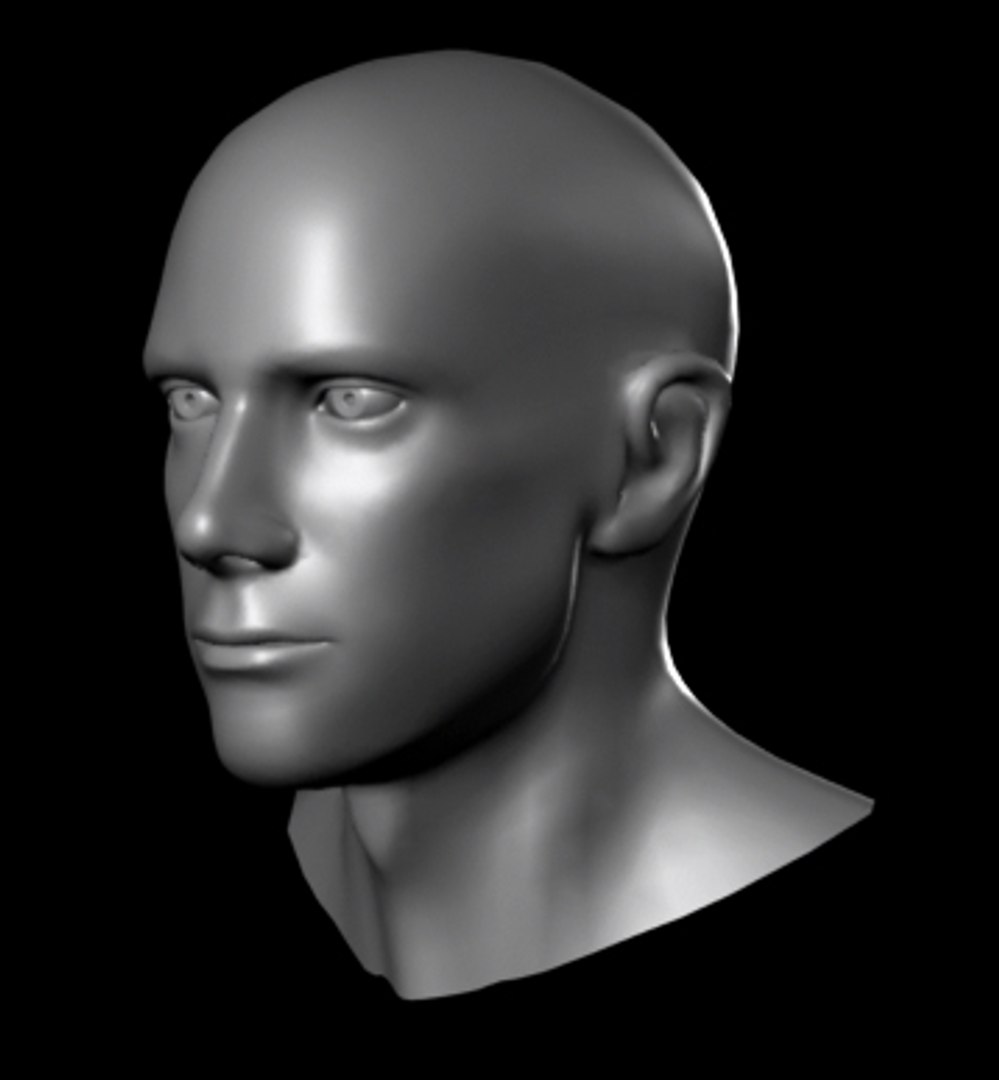 3d Model Human Head
