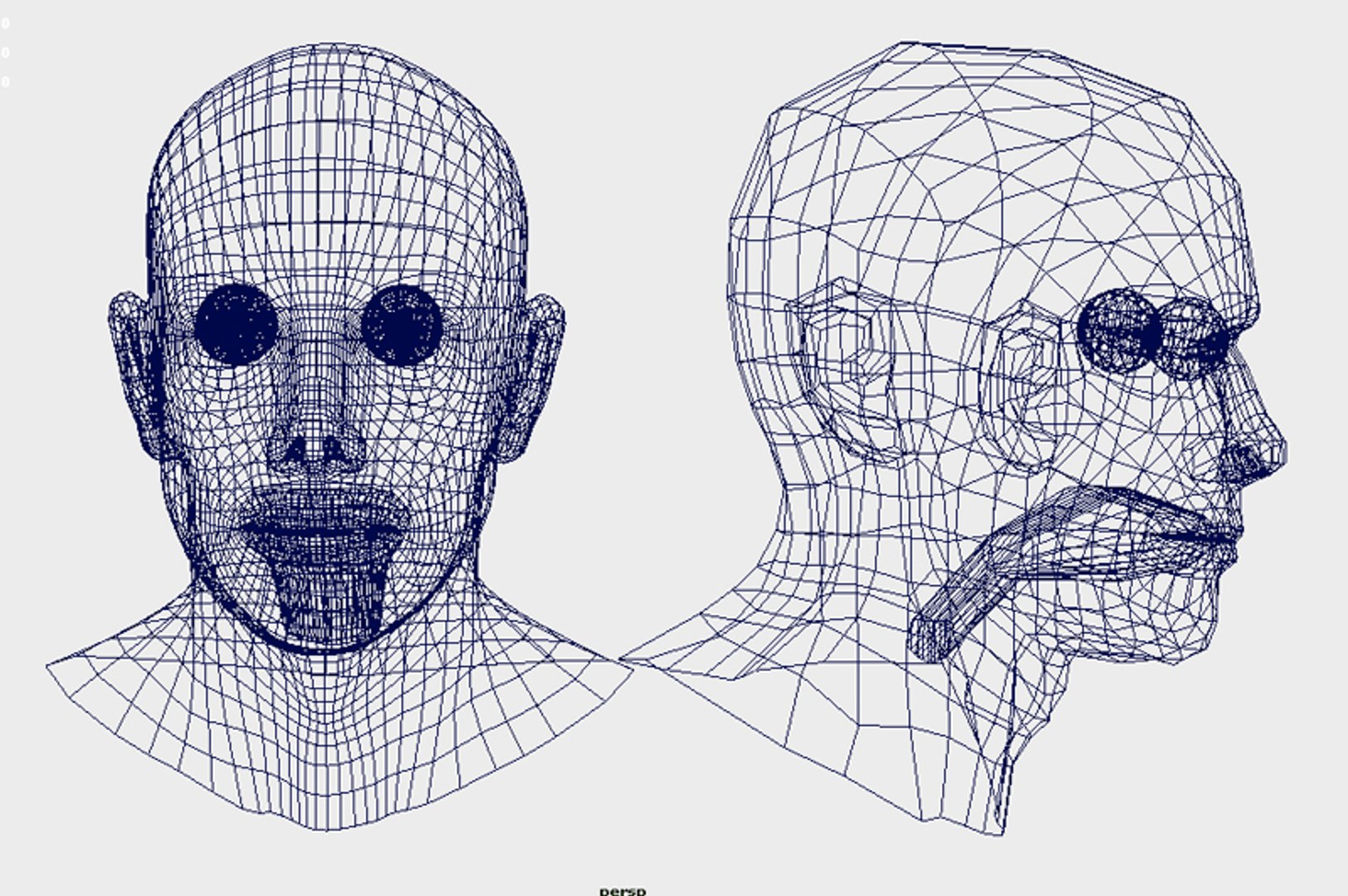 3d Model Human Head