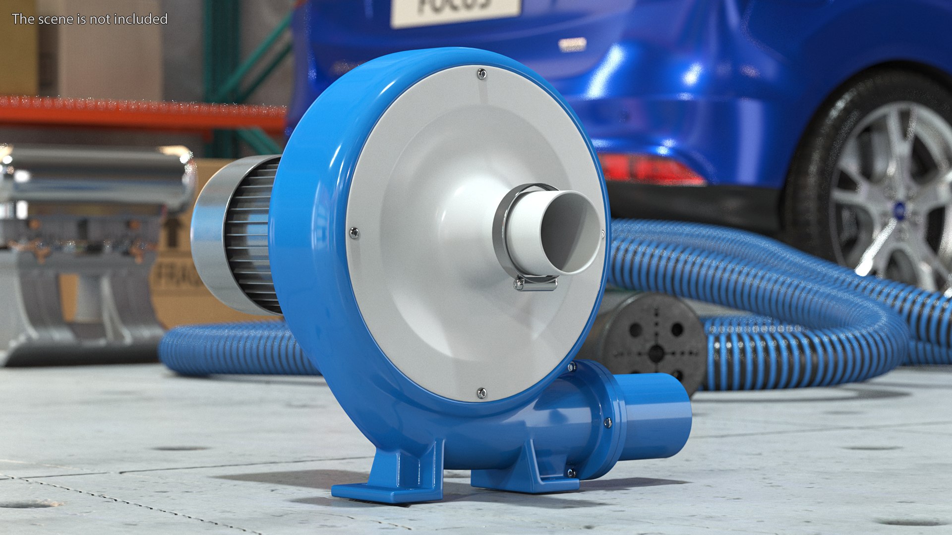 Turbine Air Blower 3D Model - TurboSquid 1796026