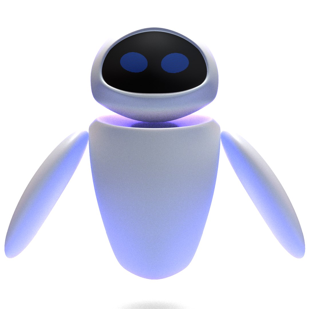 3D EVE From WALL-E Model - TurboSquid 2387743