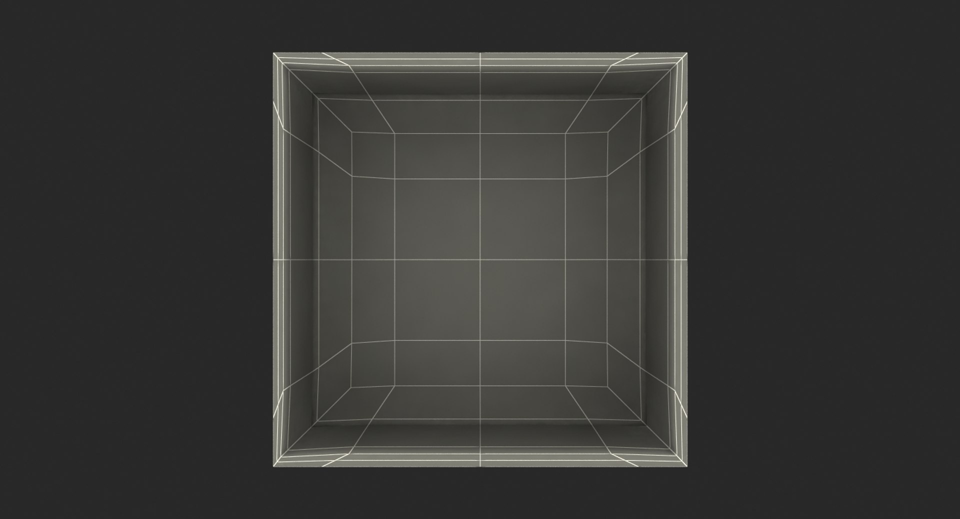 3D square glass vase water - TurboSquid 1255696