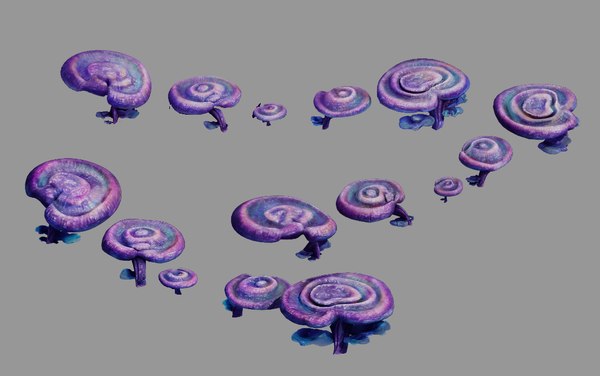 3D yunmengze - strange plants - TurboSquid 1449658