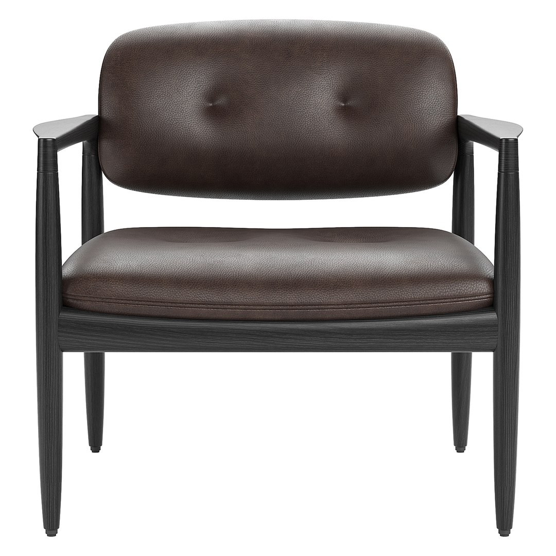 3D Yoko Easy Chair Minotti model - TurboSquid 2010119