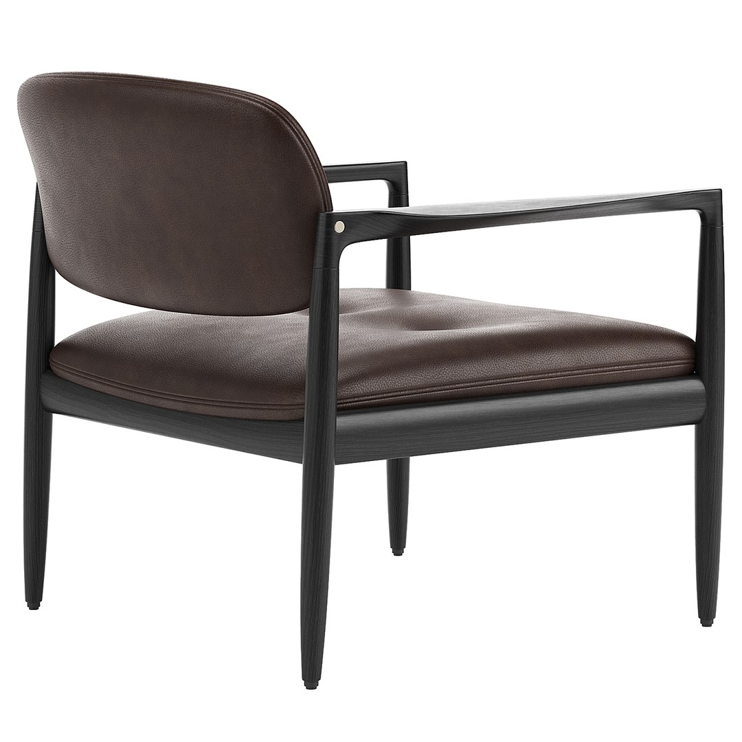 3D Yoko Easy Chair Minotti model - TurboSquid 2010119