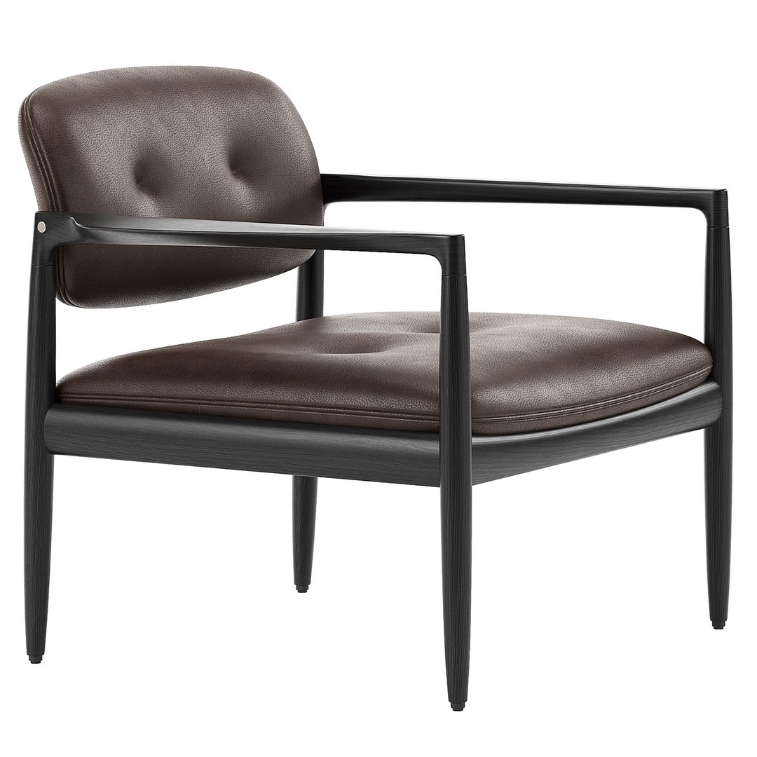 3D Yoko Easy Chair Minotti model - TurboSquid 2010119