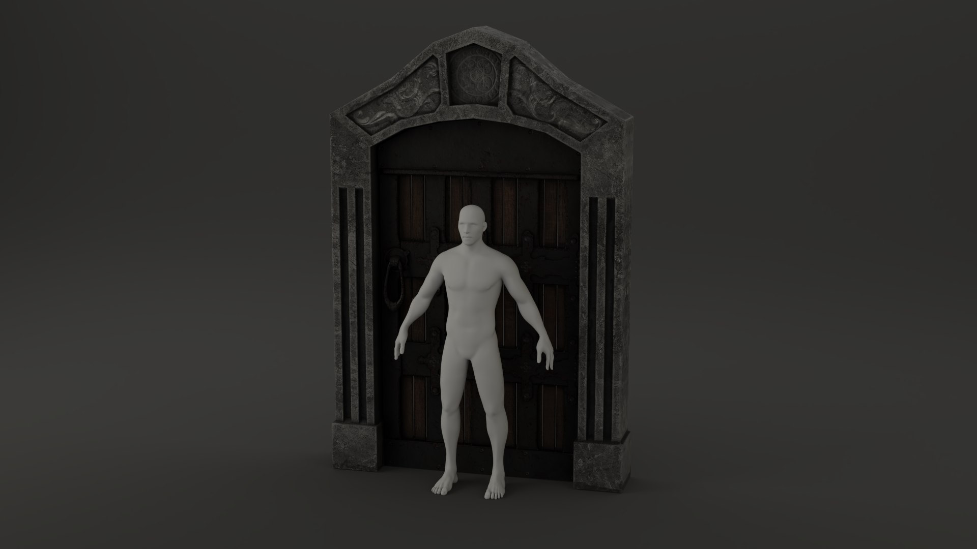 Medieval Door Roman Style Door 3D Model - TurboSquid 1741965