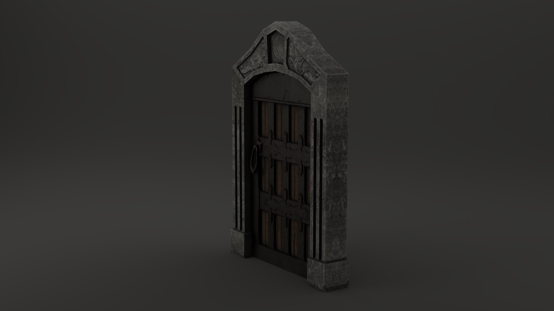 Medieval Door Roman Style Door 3D Model - TurboSquid 1741965