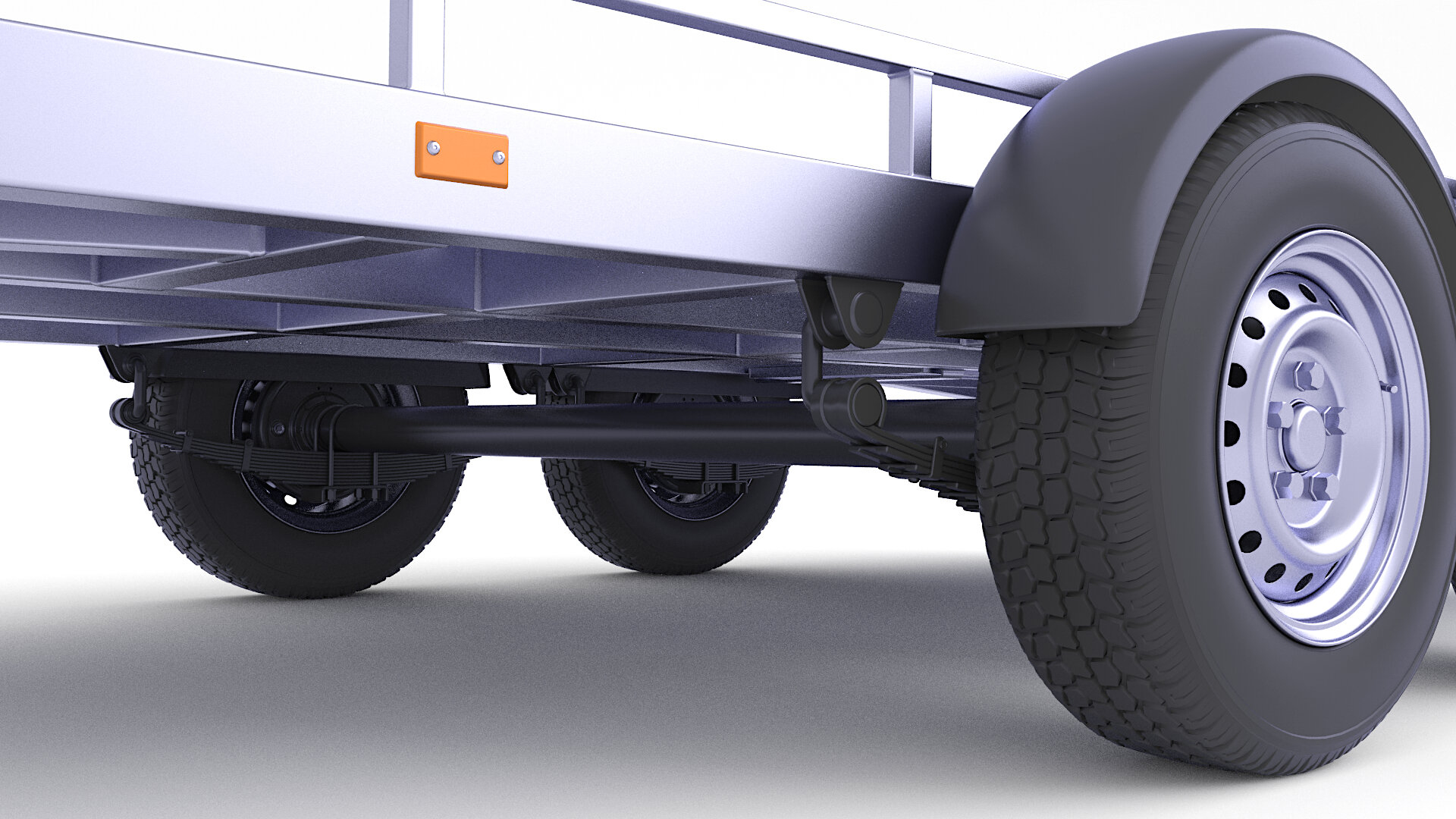 Trailer utilitário de carga pesada 32 Modelo 3D - TurboSquid 1757289