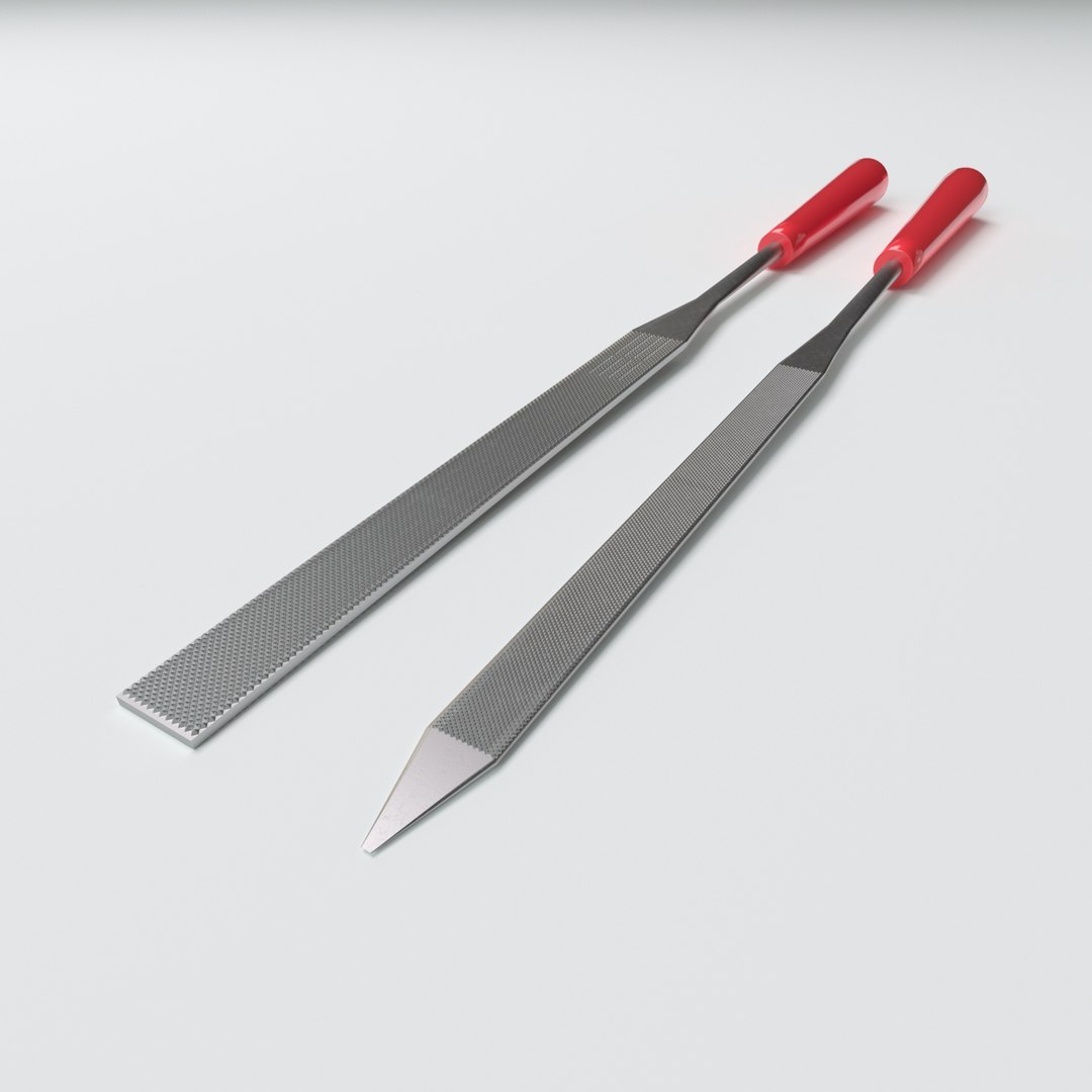 Tools Knife Files 3D Model - TurboSquid 1616550