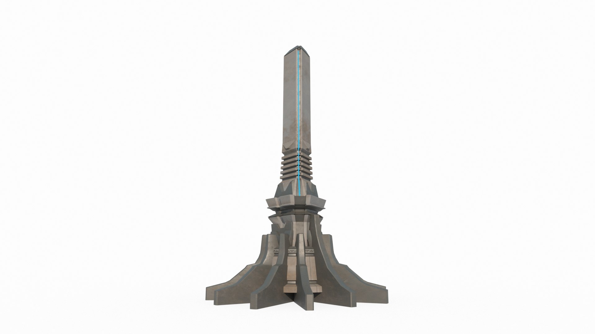 Science Fiction Equipment Laser Tower 3D Model - TurboSquid 2441794
