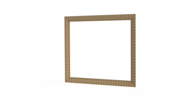 3D Wooden frame model - TurboSquid 1983185