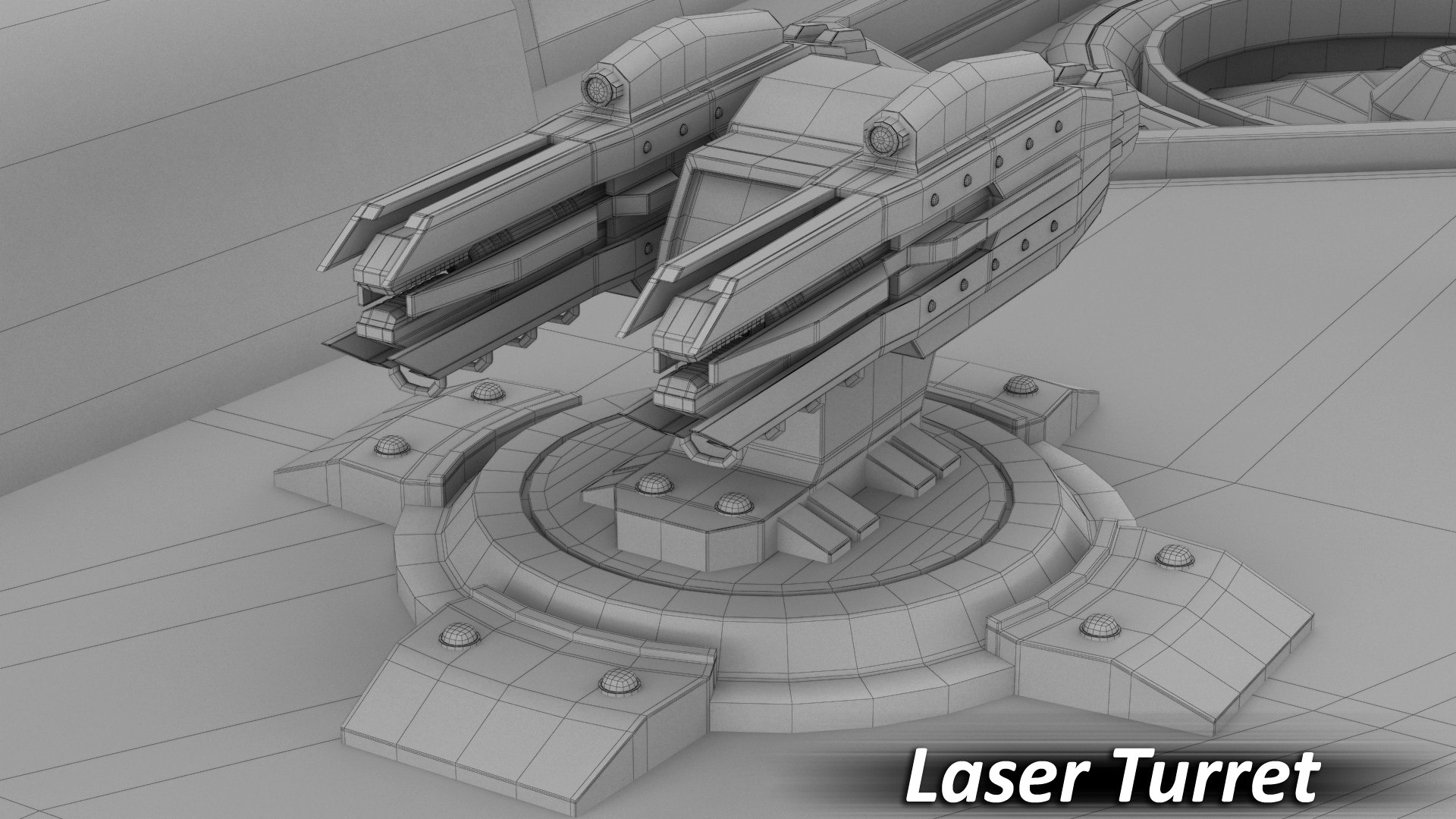 3D sci fi mesh weapons - TurboSquid 1470253