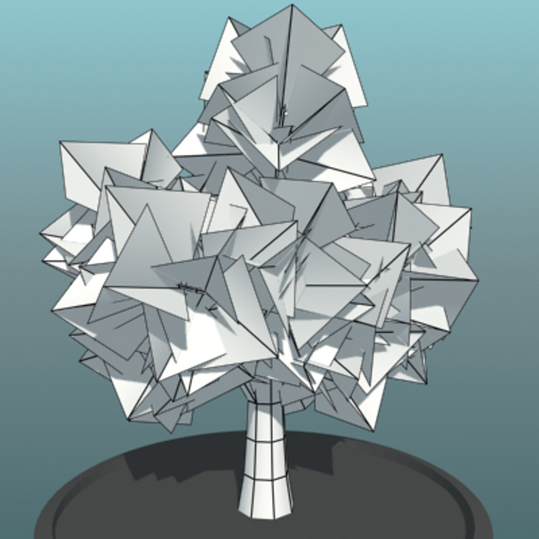 Tree Games Realtime 3d Model