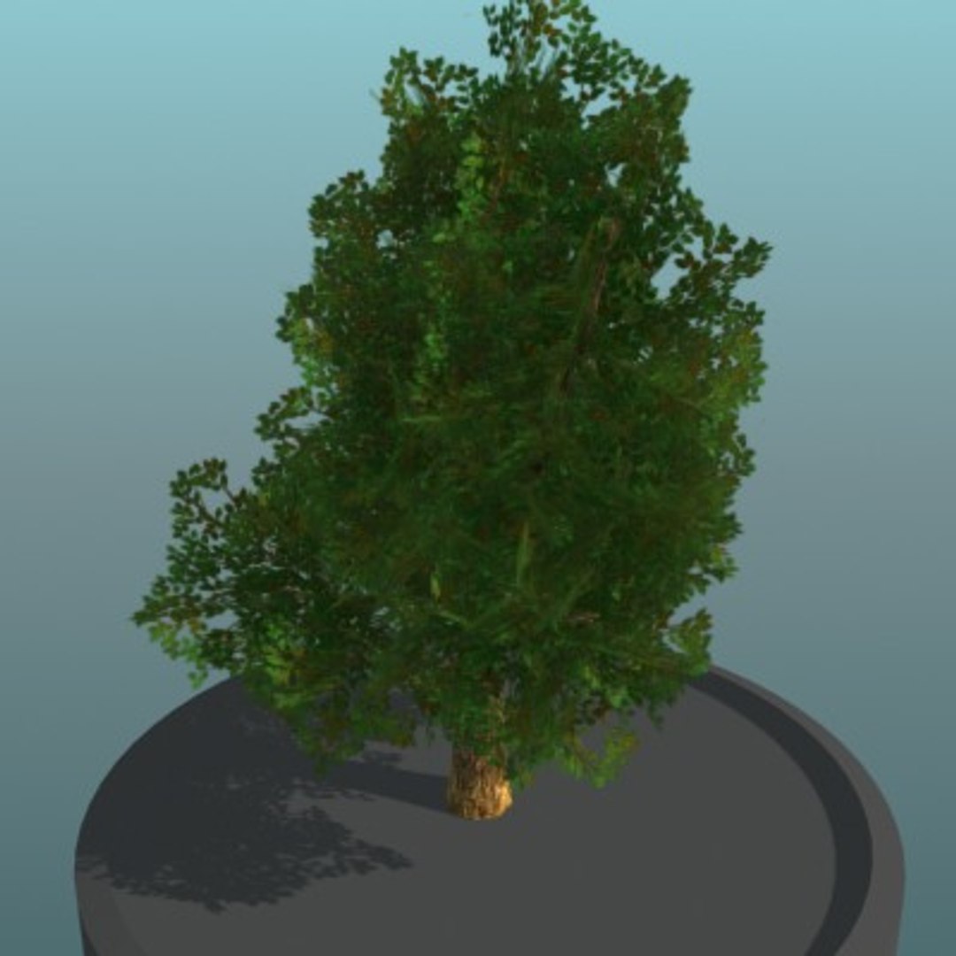 Tree Games Realtime 3d Model