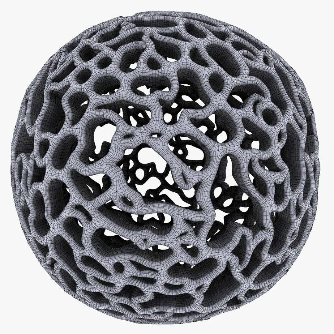 complex shape 3d model