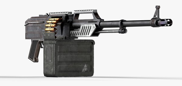Maschinengewehr RPD AK47 Game Ready 3D-Modell - TurboSquid 2047443