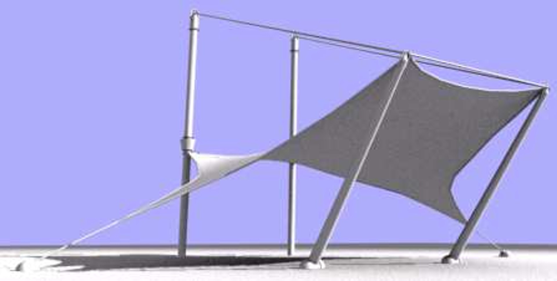 Membrane Structure 3d Model