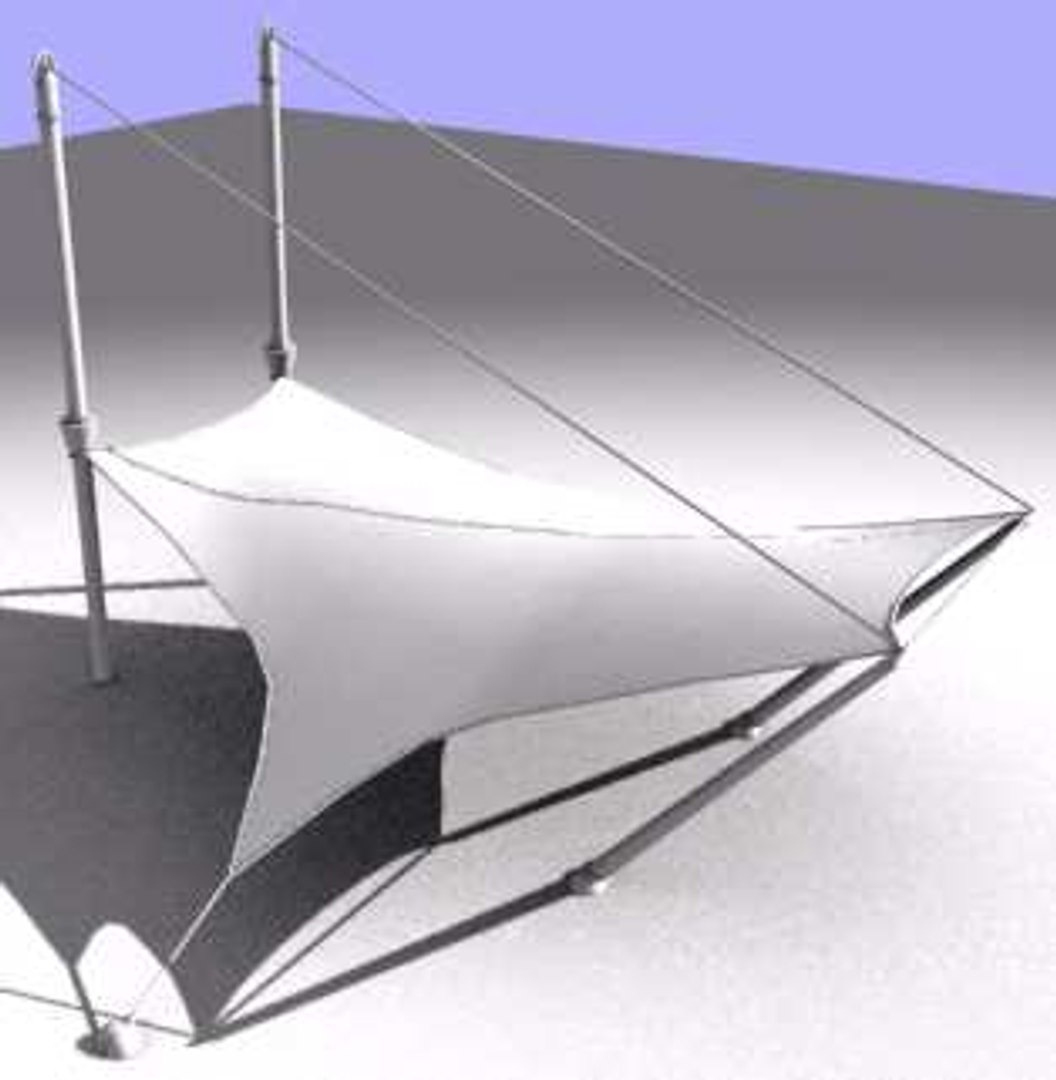 Membrane Structure 3d Model