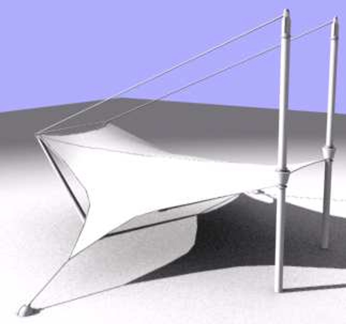 Membrane Structure 3d Model