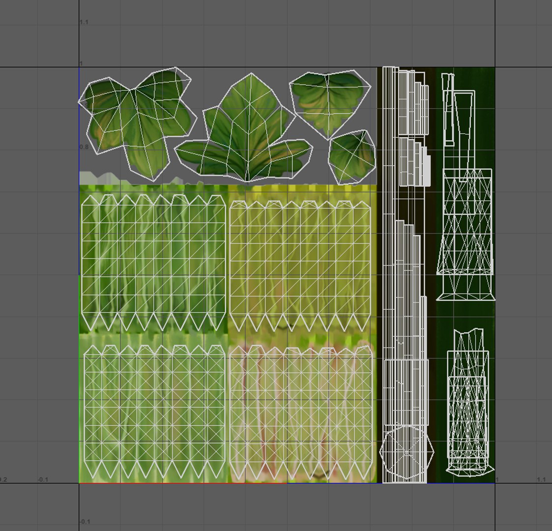 3D Gooseberry Sprig Stylized Plant - TurboSquid 2055160