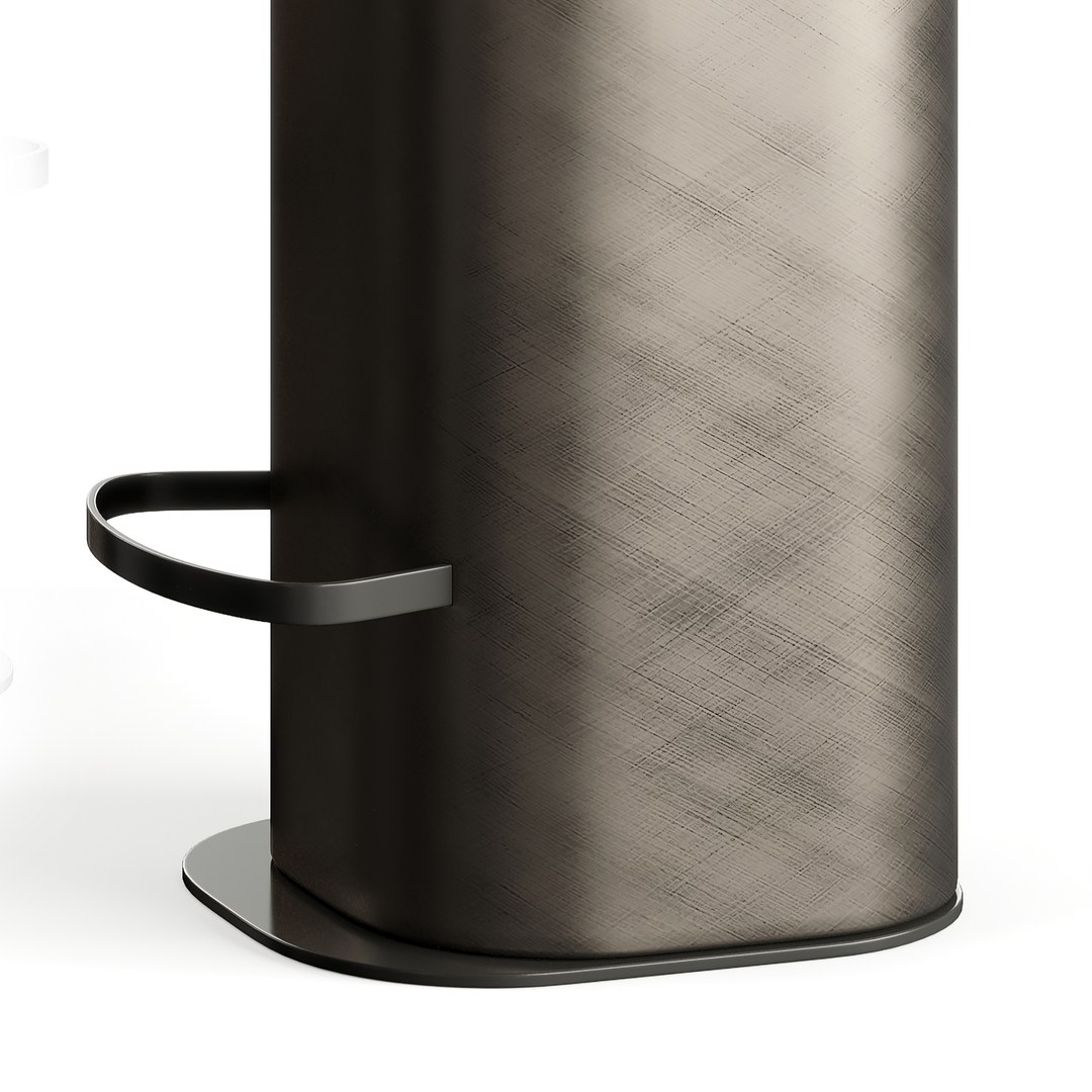 3D Cattelan Pancho Bar Stool - TurboSquid 1903862