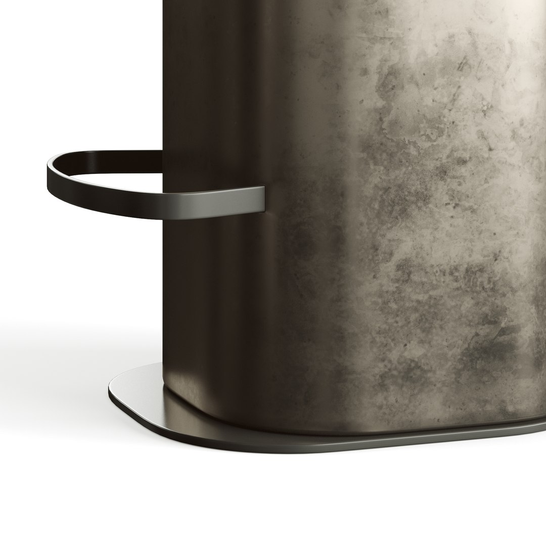 3D Cattelan Pancho Bar Stool - TurboSquid 1903862