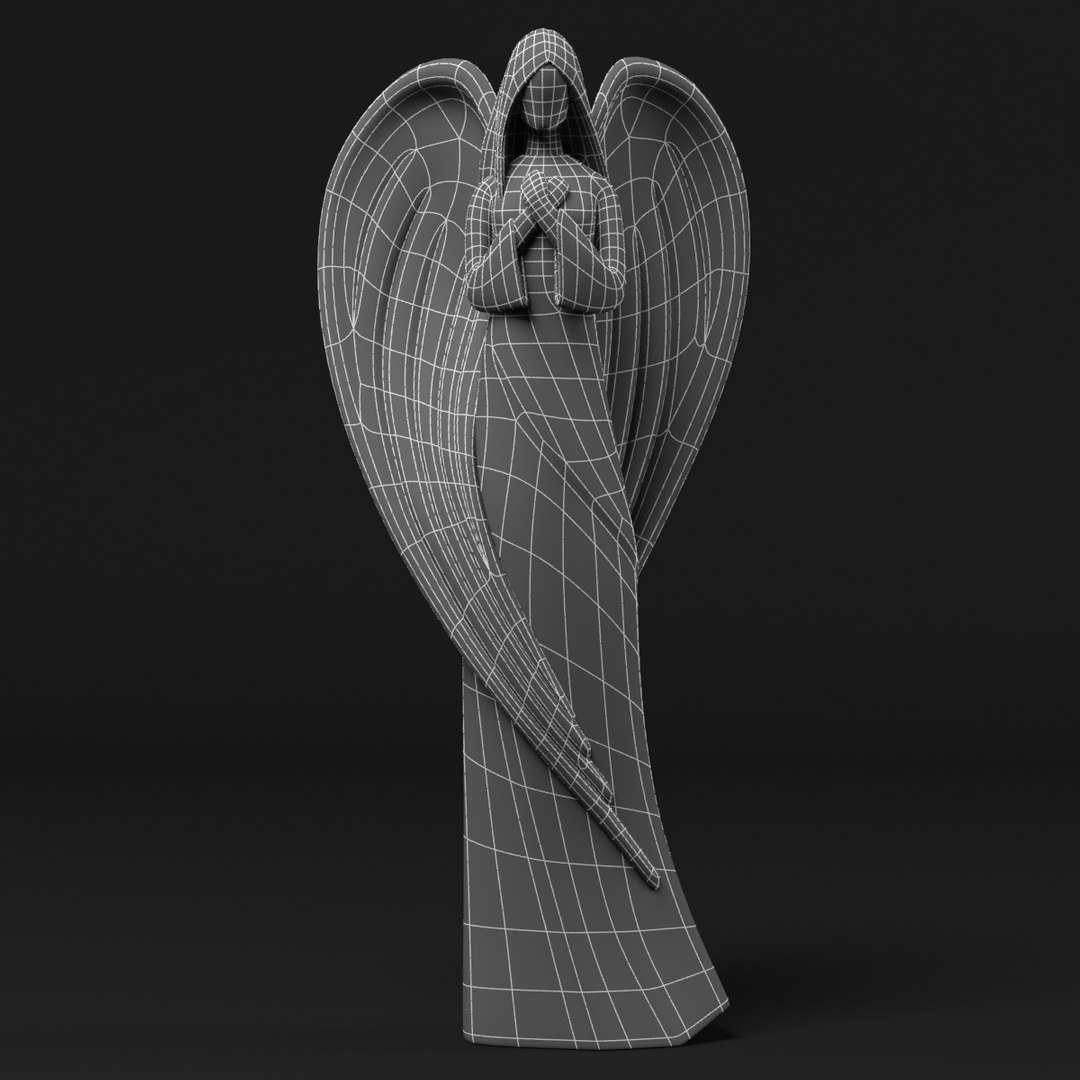 Max Christmas Angel Statue