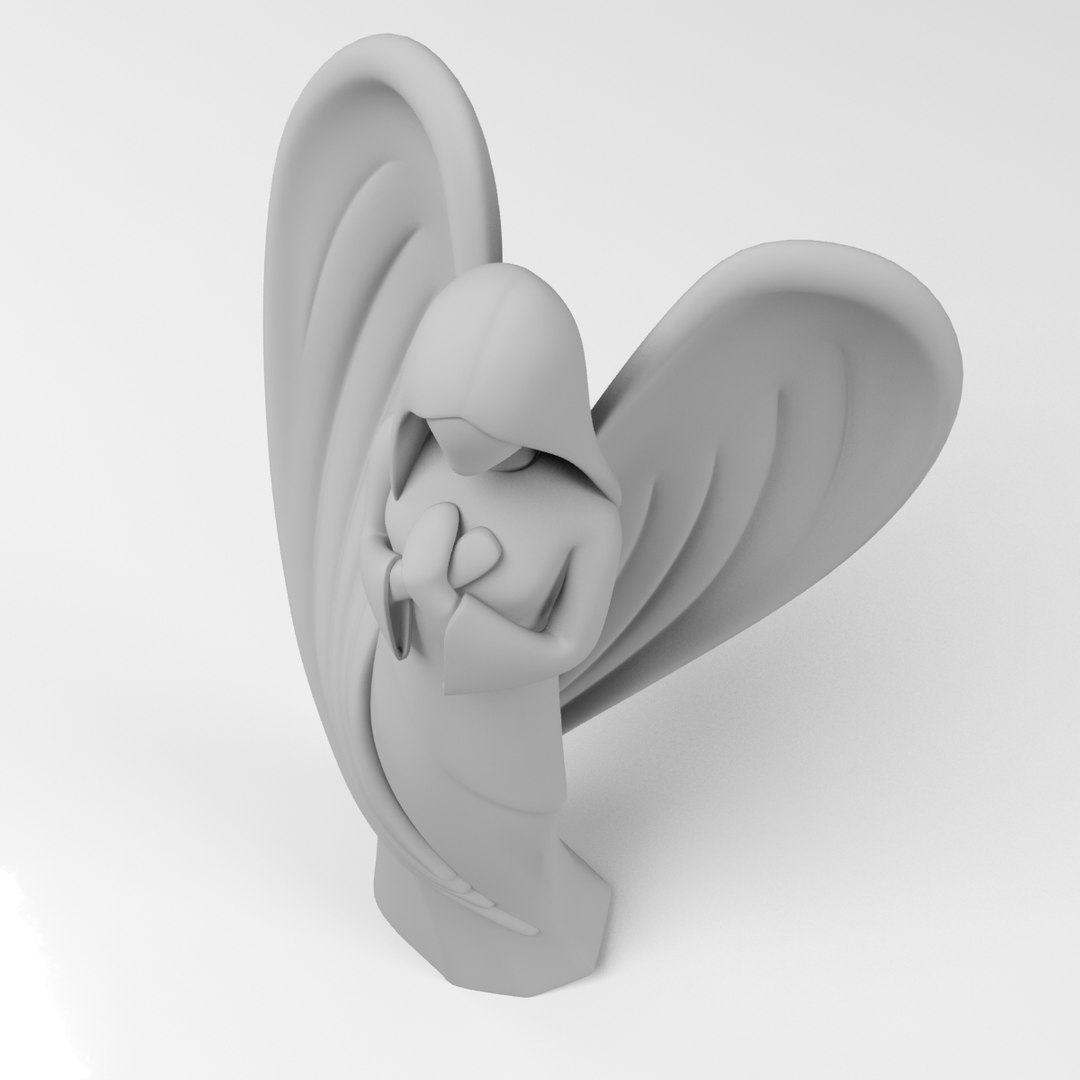 Max Christmas Angel Statue