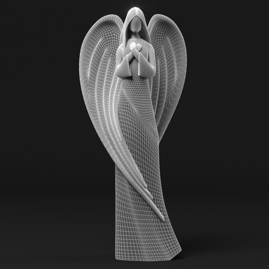 Max Christmas Angel Statue