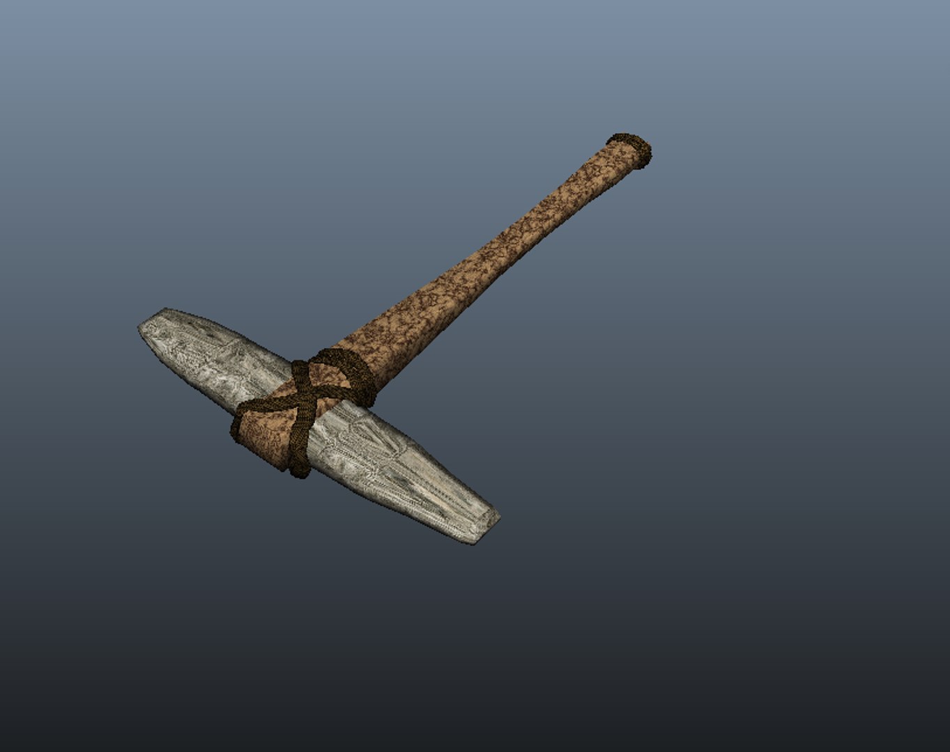 Stone Mallet 3d Fbx