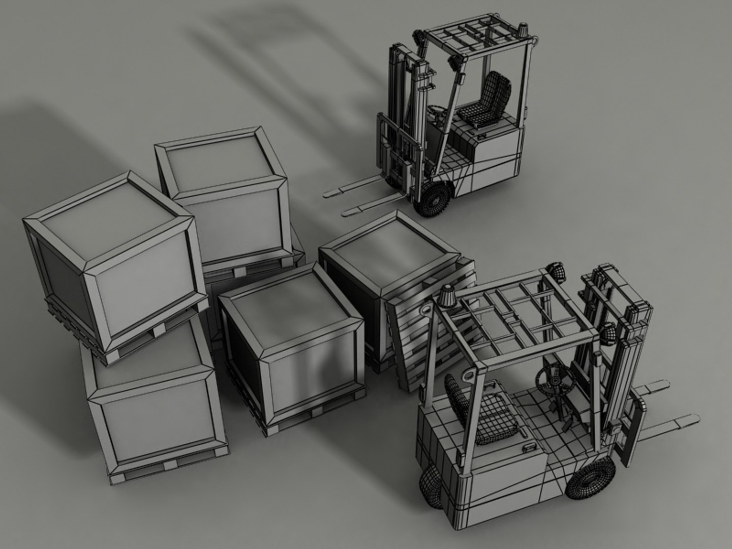 Max Forklift Boxes Pallet