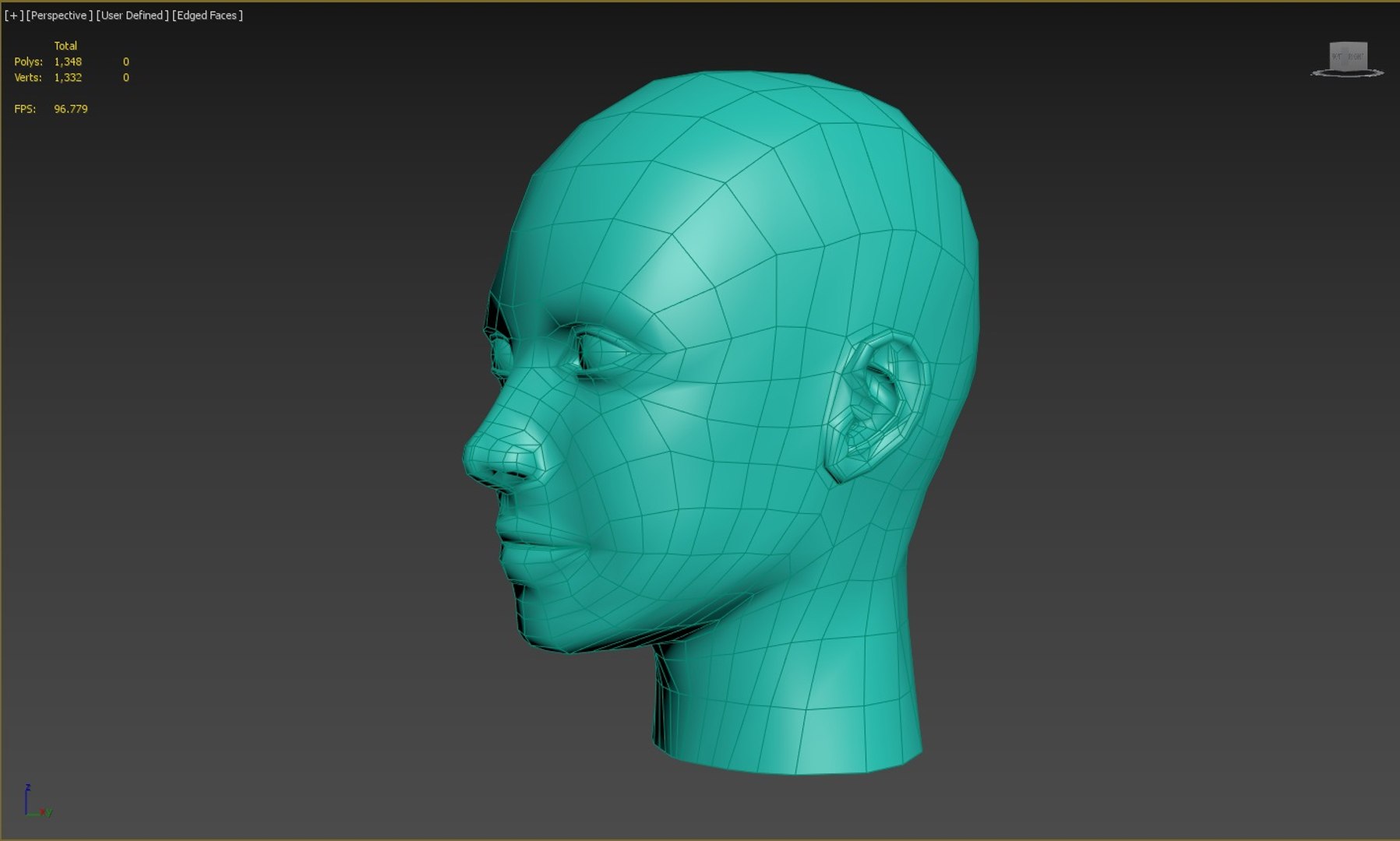 3D Face 2 - TurboSquid 1859258