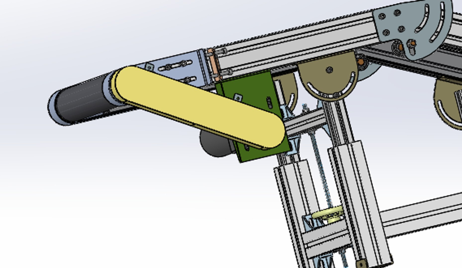 Height Angle Adjustable Conveyor 3D Model - TurboSquid 1488390