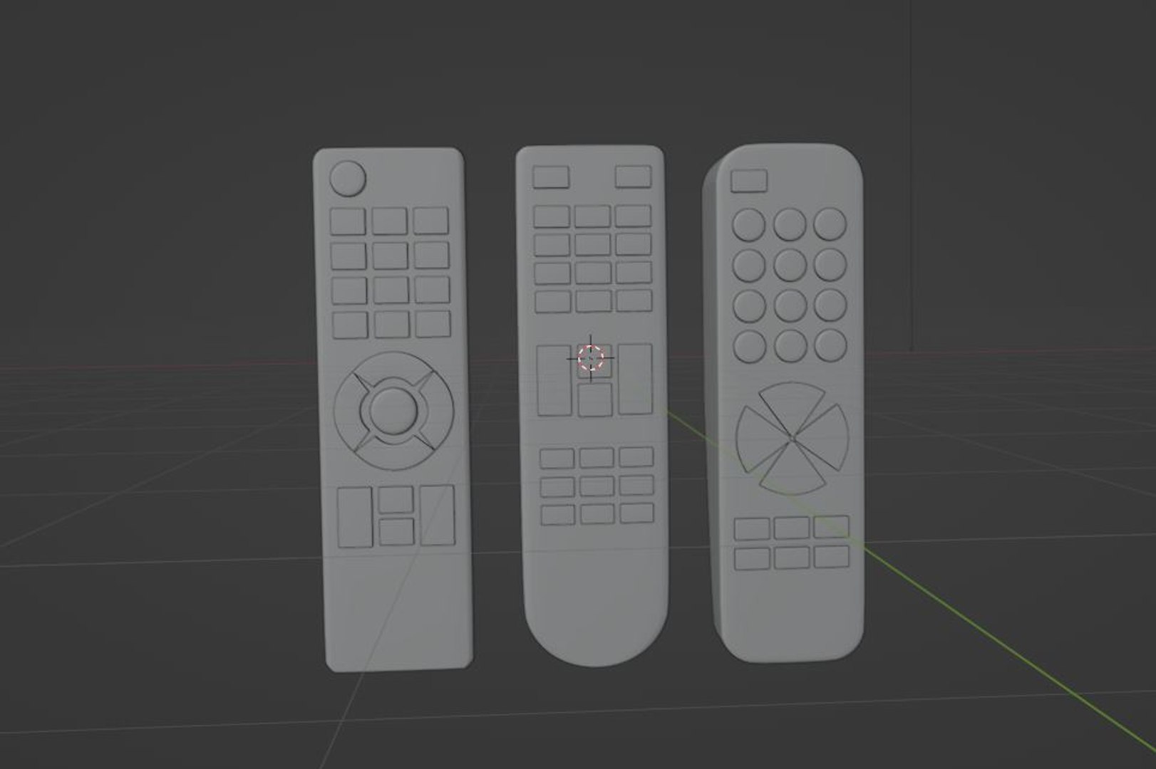 3D Tv Remote Control 3D Model - TurboSquid 2362314