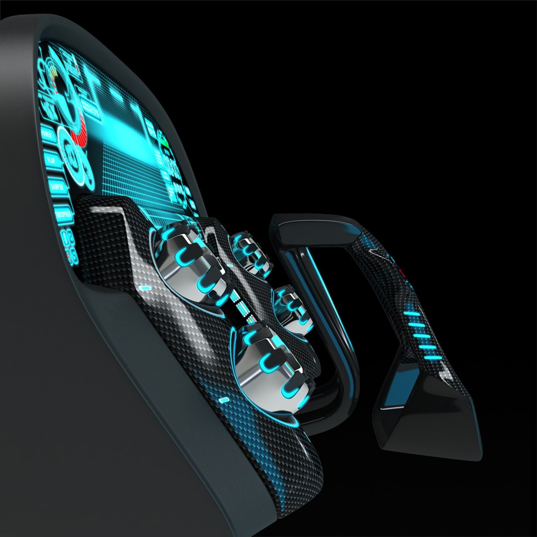 Interactive Control Panel 3D Model - TurboSquid 1362461